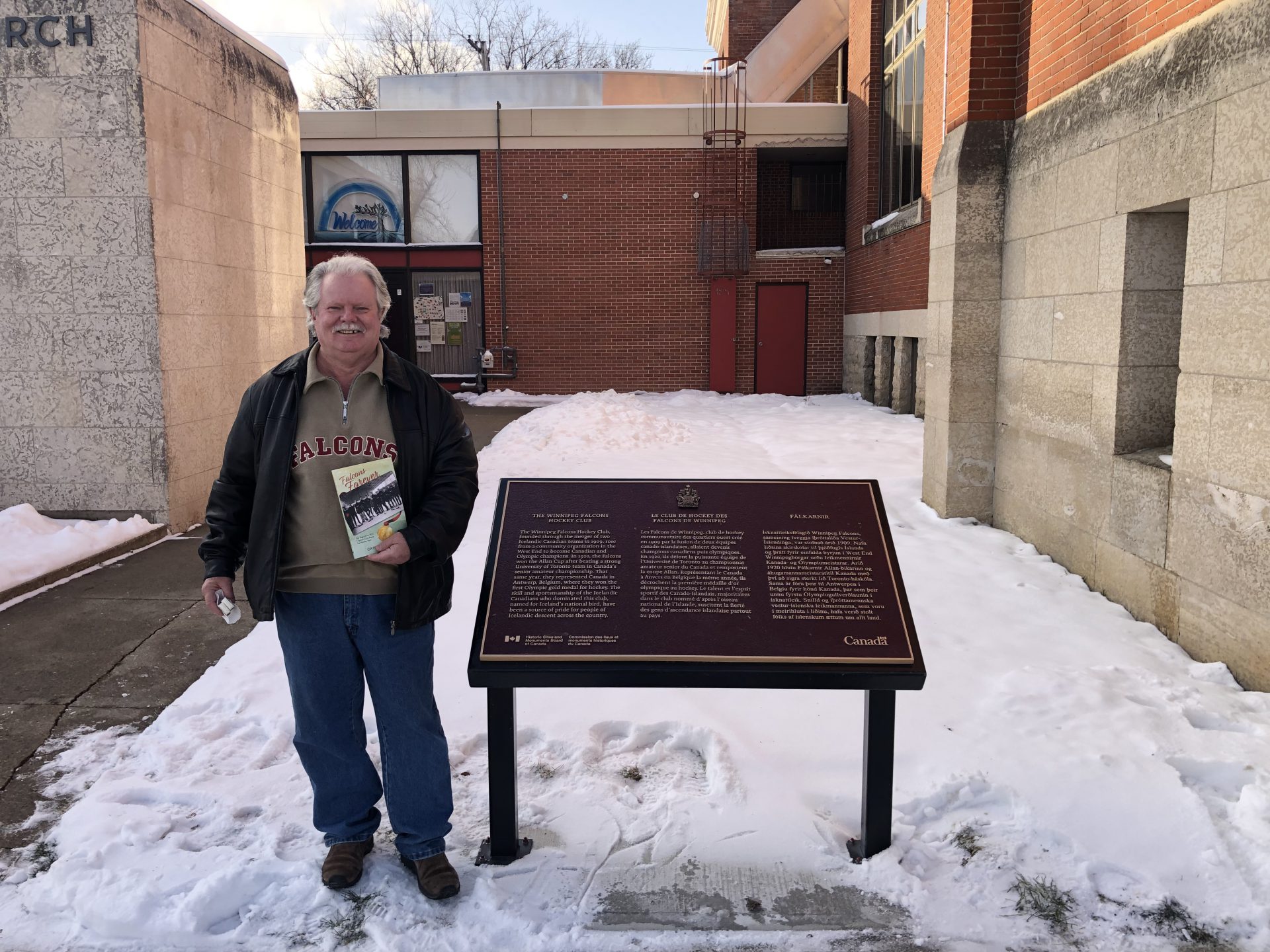 1920 WINNIPEG FALCONS HONOURED WITH PLAQUE | Manitoba Hockey Hall of Fame
